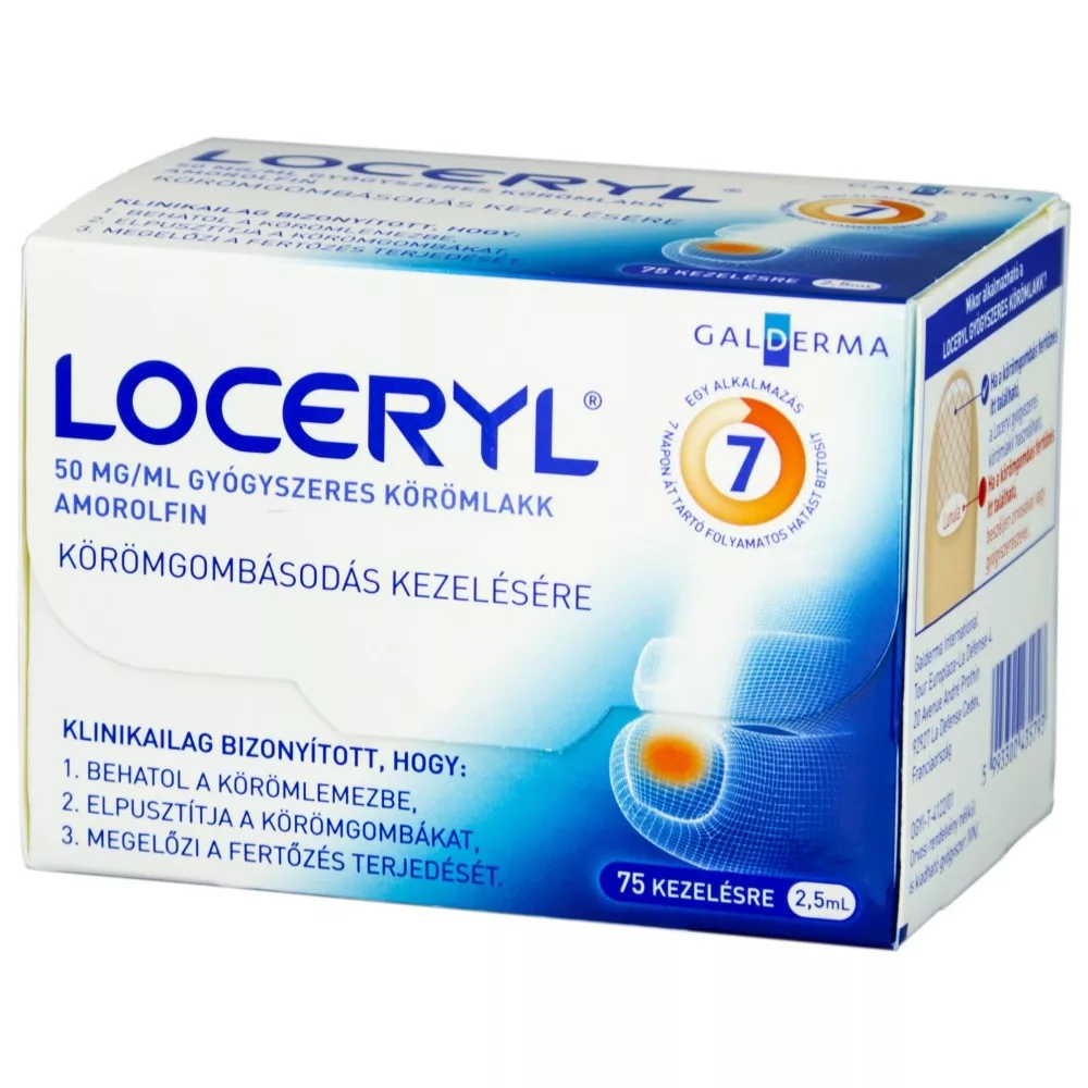 LOCERYL 50 mg/ml gyógyszeres körömlakk 1 db - PATIKA24 Gyógy