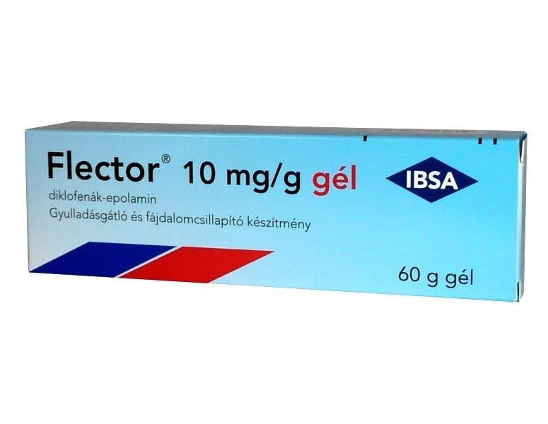 FLECTOR 10 mg/g gél 60 g - PATIKA24 Gyógyszertár online, köz