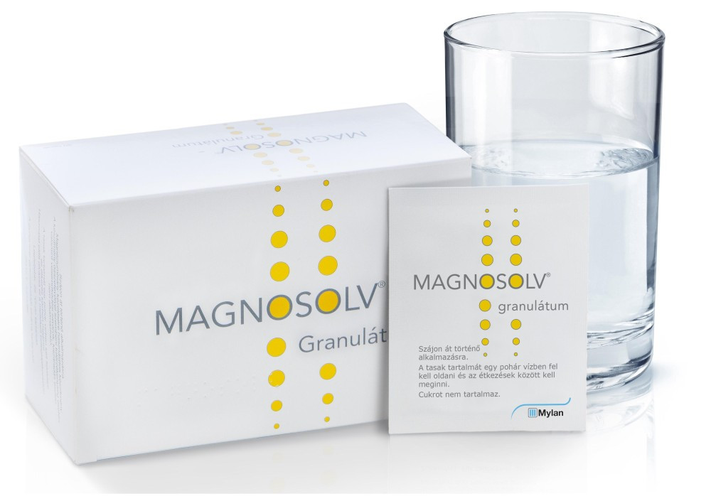 MAGNOSOLV granulátum 30 db - PATIKA24 Gyógyszertár online, k