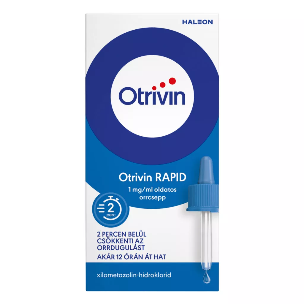 OTRIVIN RAPID 1 mg/ml oldatos orrcsepp 10 ml - PATIKA24 Gyóg