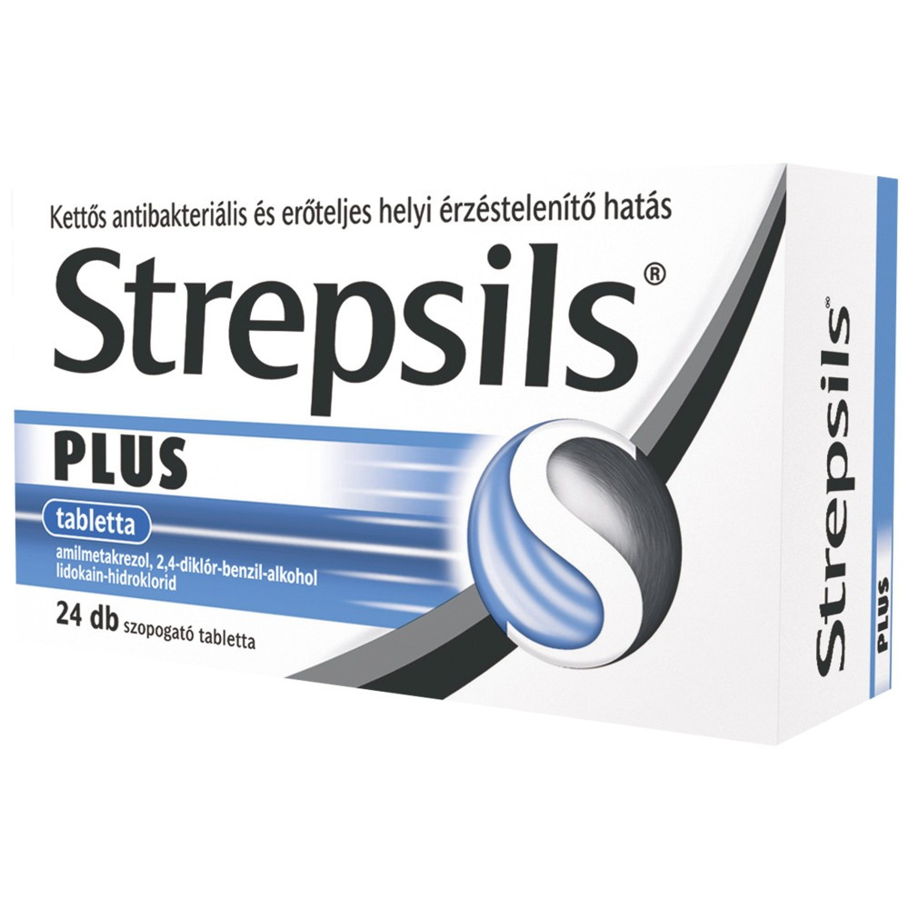 STREPSILS PLUS tabletta 24 db - PATIKA24 Gyógyszertár online