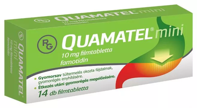 QUAMATEL MINI 10 mg filmtabletta 14 db - PATIKA24 Gyógyszert