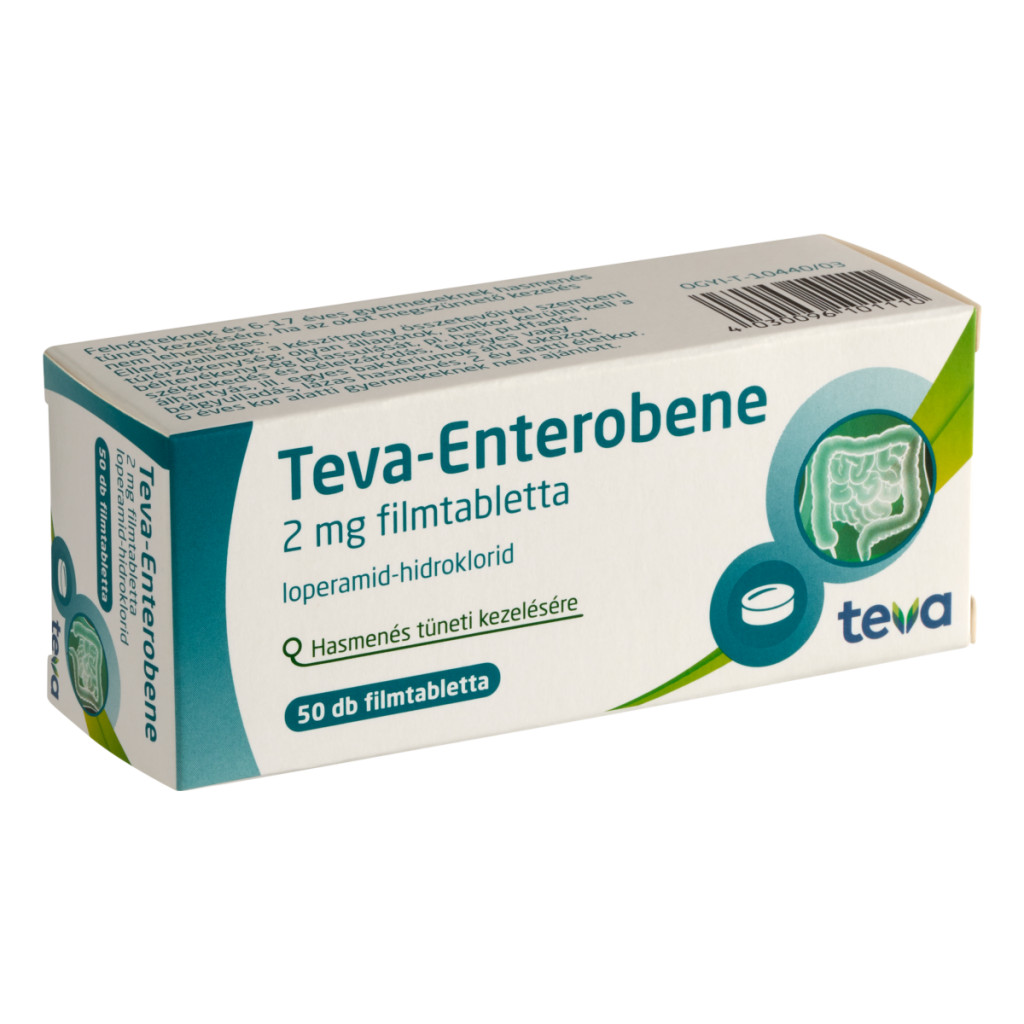 TEVA-ENTEROBENE 2 mg filmtabletta 50 db - PATIKA24 Gyógyszer