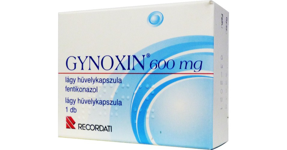 GYNOXIN 600 mg lágy hüvelykapszula 1 db - PATIKA24 Gyógyszer