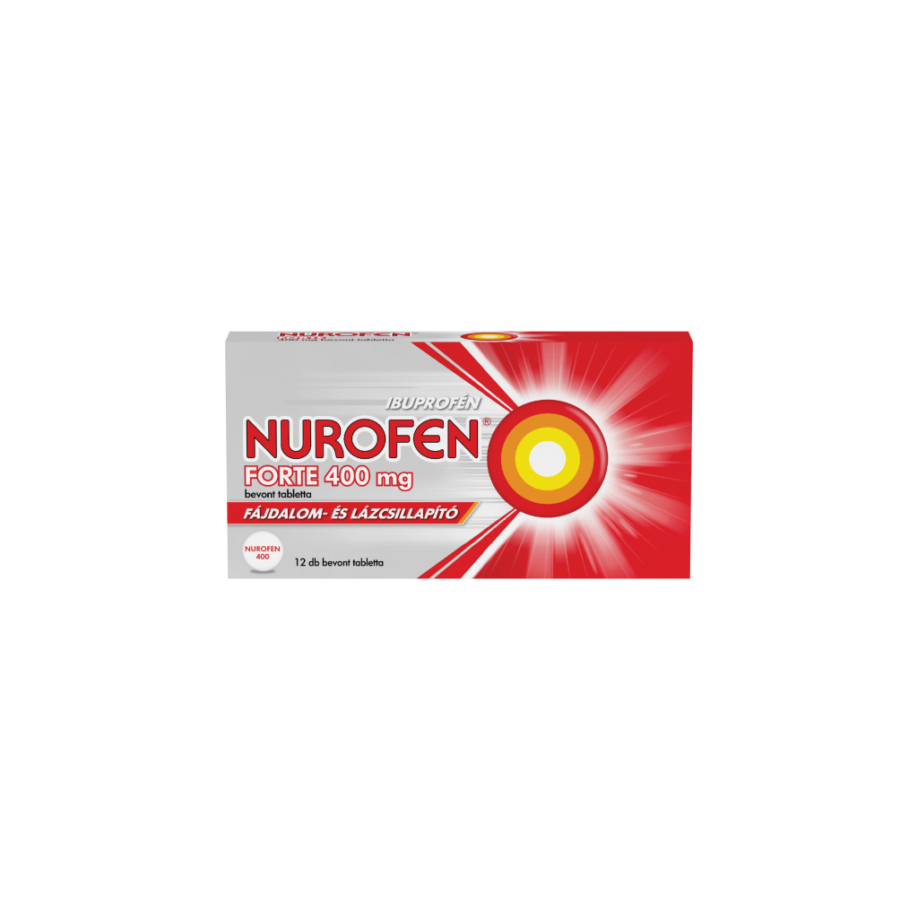 NUROFEN FORTE 400 mg bevont tabletta 12 db - PATIKA24 Gyógys