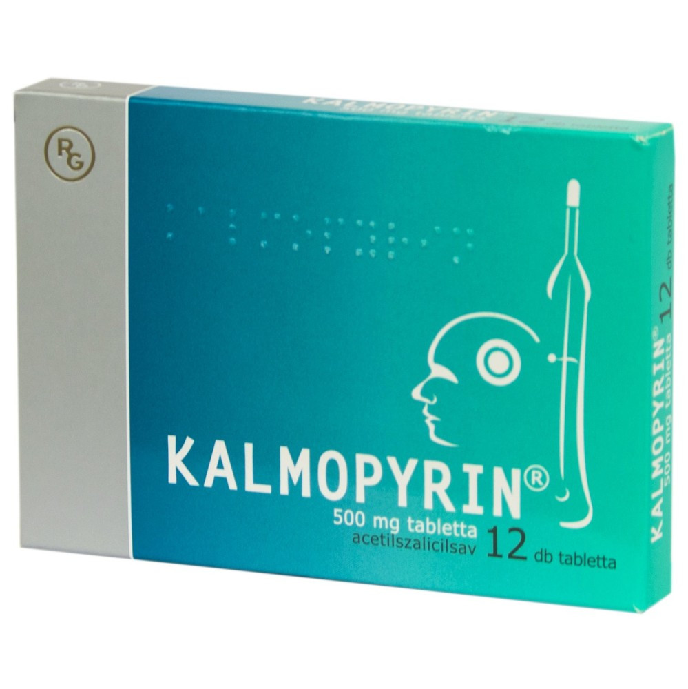 KALMOPYRIN 500 mg tabletta 12 db - PATIKA24 Gyógyszertár onl