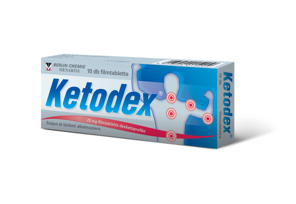KETODEX 25 mg filmtabletta 10 db - PATIKA24 Gyógyszertár onl