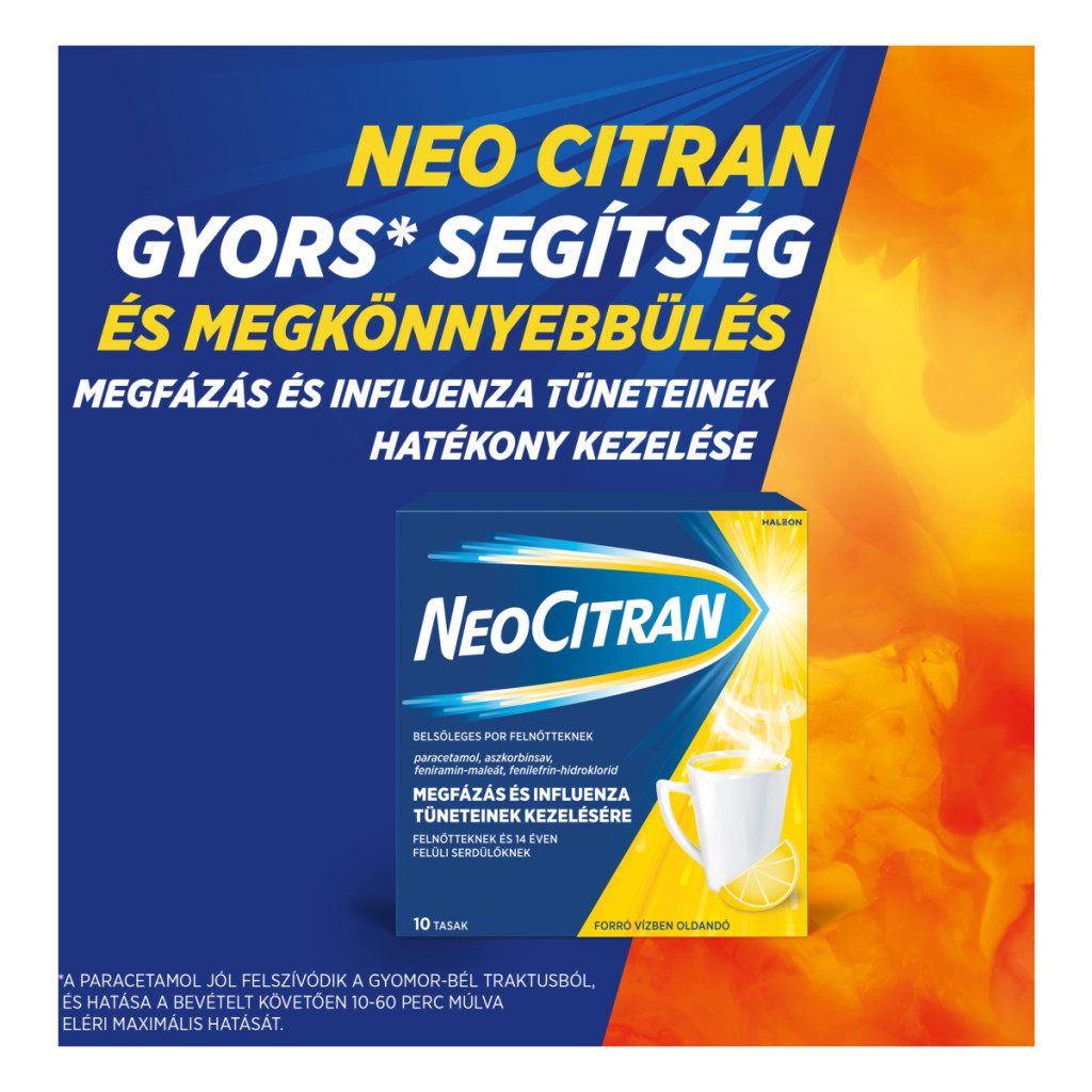 NEO CITRAN belsőleges por felnőtteknek 10 db - PATIKA24 Gyóg