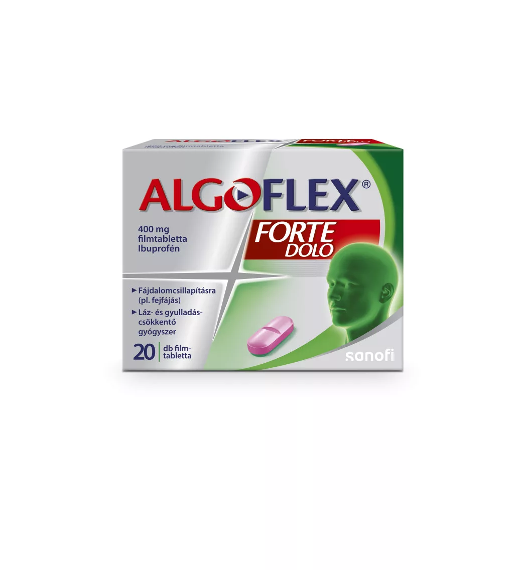 ALGOFLEX FORTE DOLO 400 mg filmtabletta 20 db - PATIKA24 Gyó