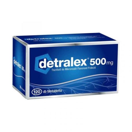 DETRALEX 500 mg filmtabletta 120 db - PATIKA24 Gyógyszertár