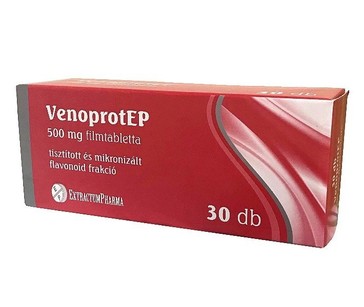 VENOPROTEP 500mg filmtabletta 30 DB - PATIKA24 Gyógyszertár