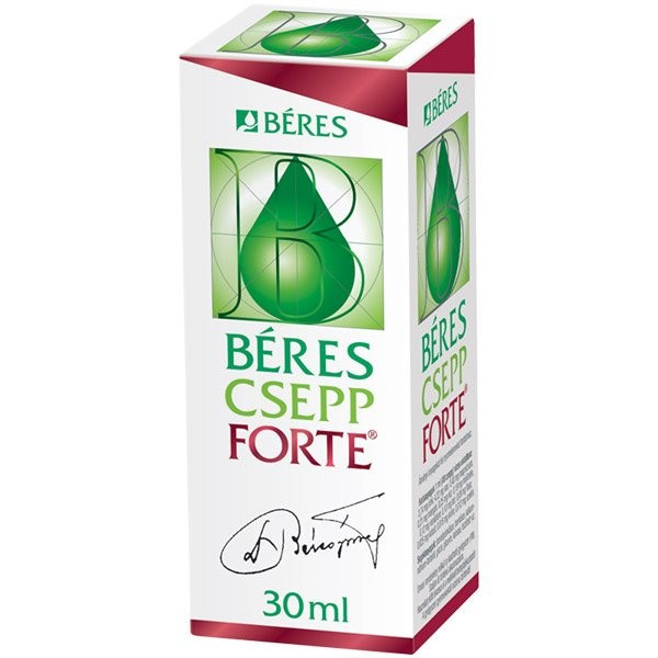 Béres Csepp Forte Belsőleges oldatos cseppek 1x30 ml - PATIK