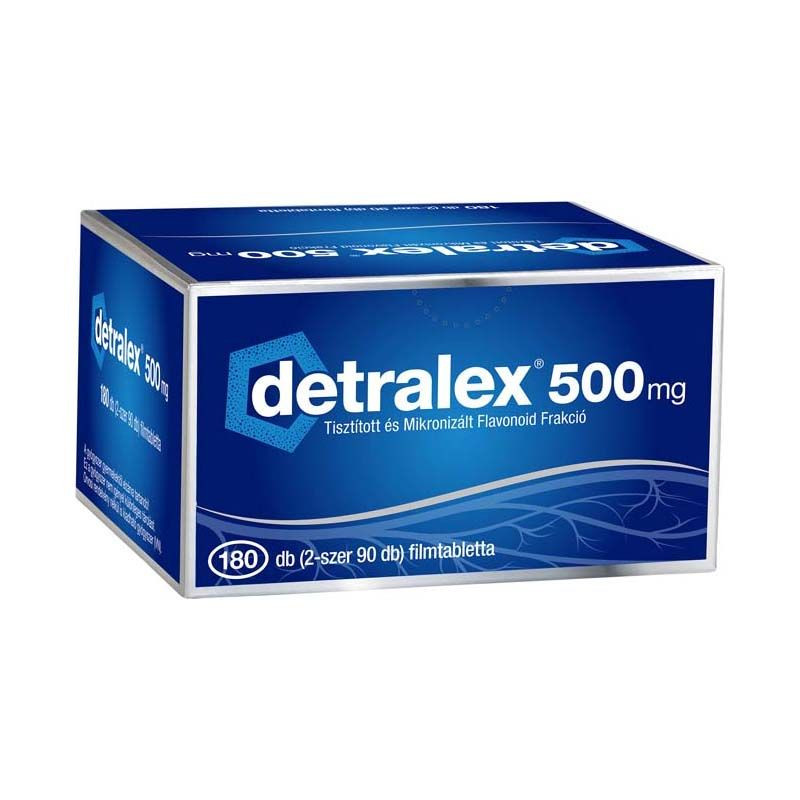 DETRALEX 500 mg filmtabletta 180 dB - PATIKA24 Gyógyszertár