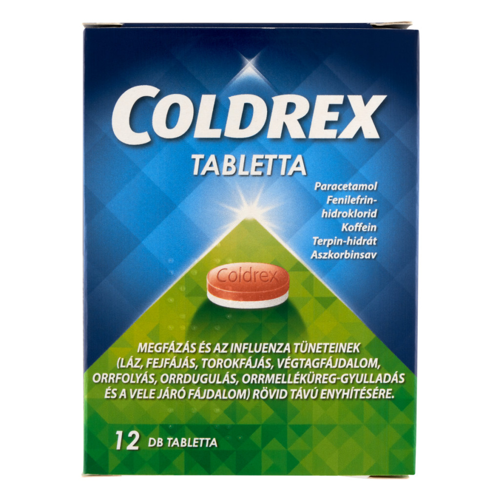 COLDREX tabletta 12 db - PATIKA24 Gyógyszertár online, közel