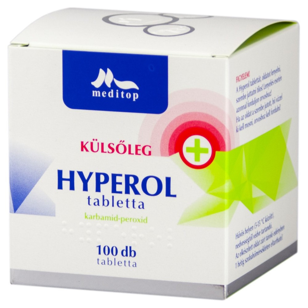 HYPEROL tabletta 100 db - PATIKA24 Gyógyszertár online, köze
