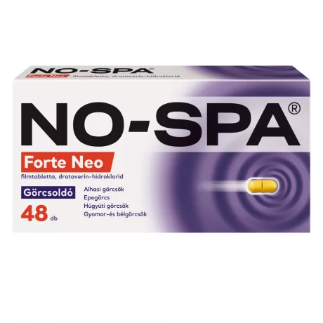 NO-SPA FORTE NEO filmtabletta 48 db - PATIKA24 Gyógyszertár