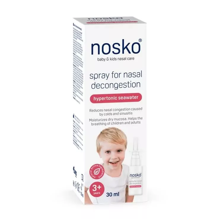 nosko HIPERTÓNIÁS TENGERVIZES ORRSPRAY ORRDUGULÁS ELLEN 30 m