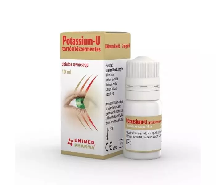 POTASSIUM-U tartósítószermentes oldatos szemcsepp 10 ml - PA