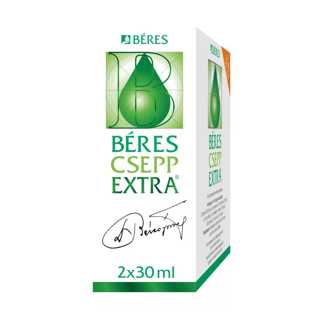 BÉRES CSEPP EXTRA belsőleges oldatos cseppek 2x30 ml - PATIK