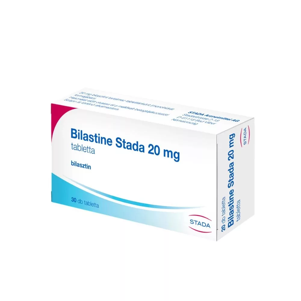 BILASTINE STADA 20 mg tabletta 30 db - PATIKA24 Gyógyszertár