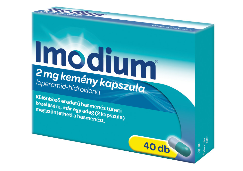 IMODIUM 2 mg kemény kapszula 40 db - PATIKA24 Gyógyszertár o