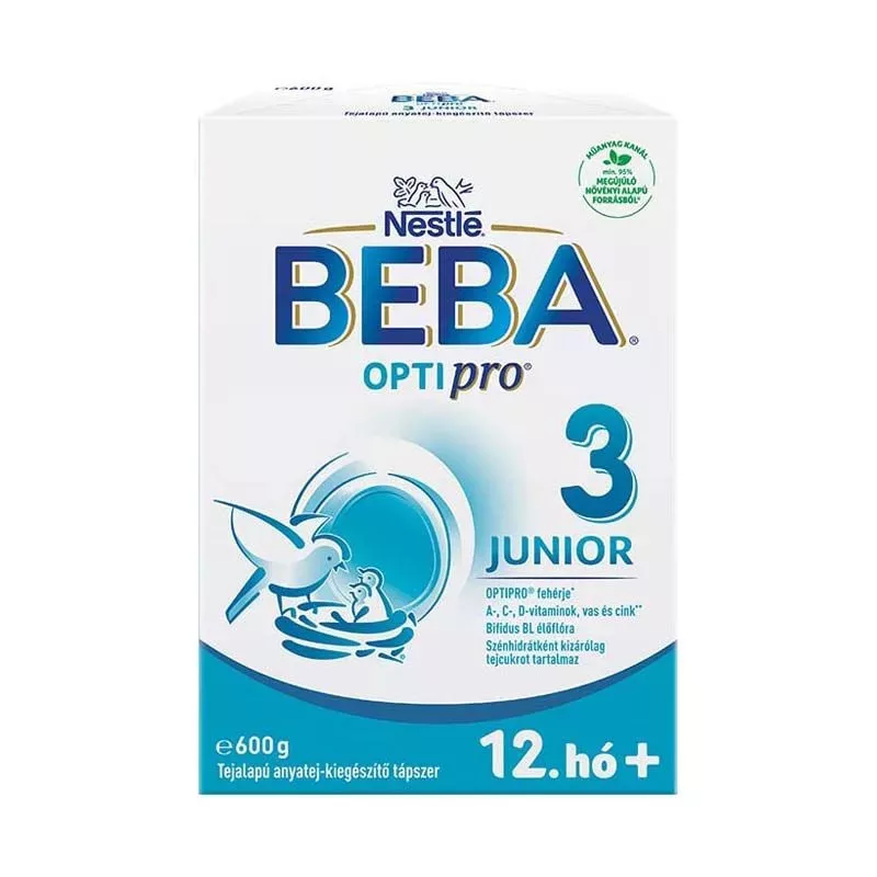 NESTLÉ BEBA OPTIPRO 3 JUNIOR 600 g - PATIKA24 Gyógyszertár o