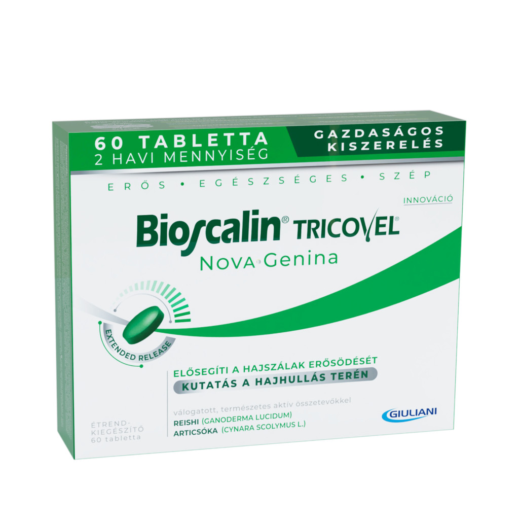 BIOSCALIN TRICOVEL NOVA-GENINA étrend-kiegészítő tabletta 2x
