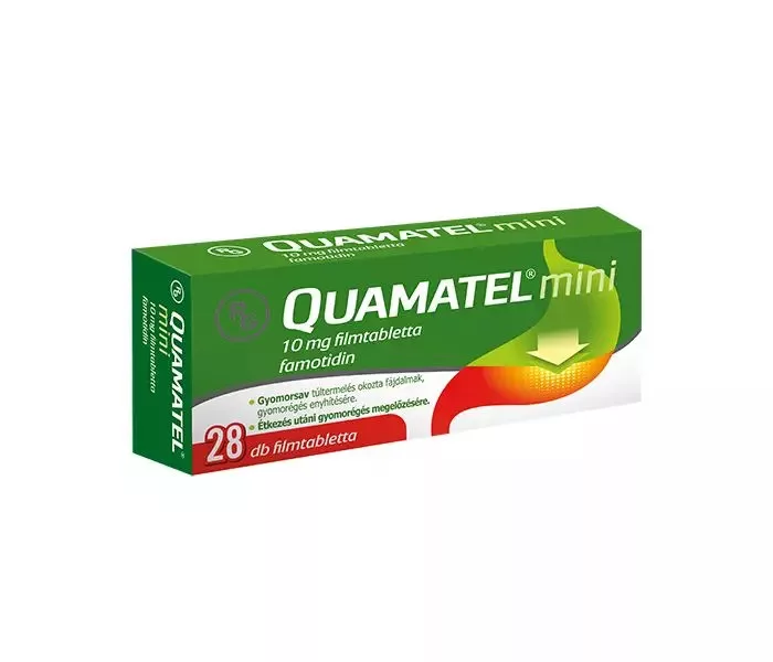 QUAMATEL MINI 10 mg filmtabletta 28 db - PATIKA24 Gyógyszert