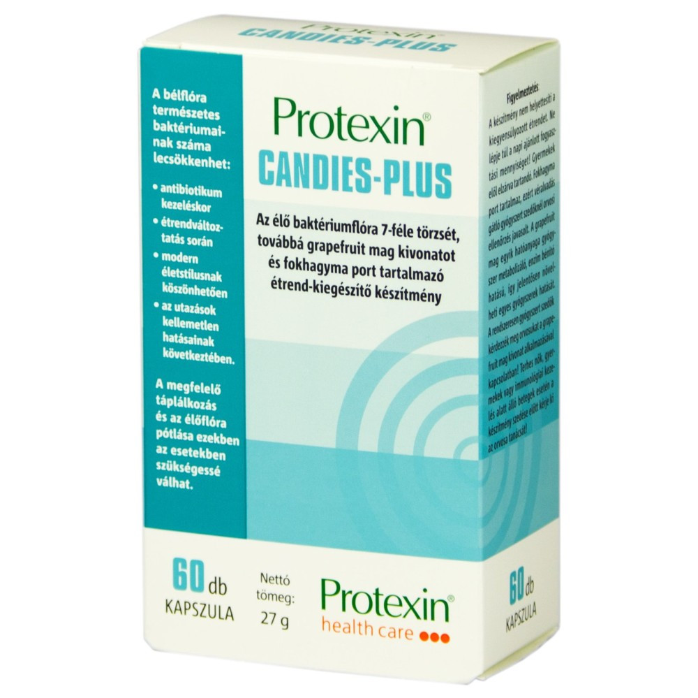 PROTEXIN CANDIES PLUS kapszula 60 db - PATIKA24 Gyógyszertár