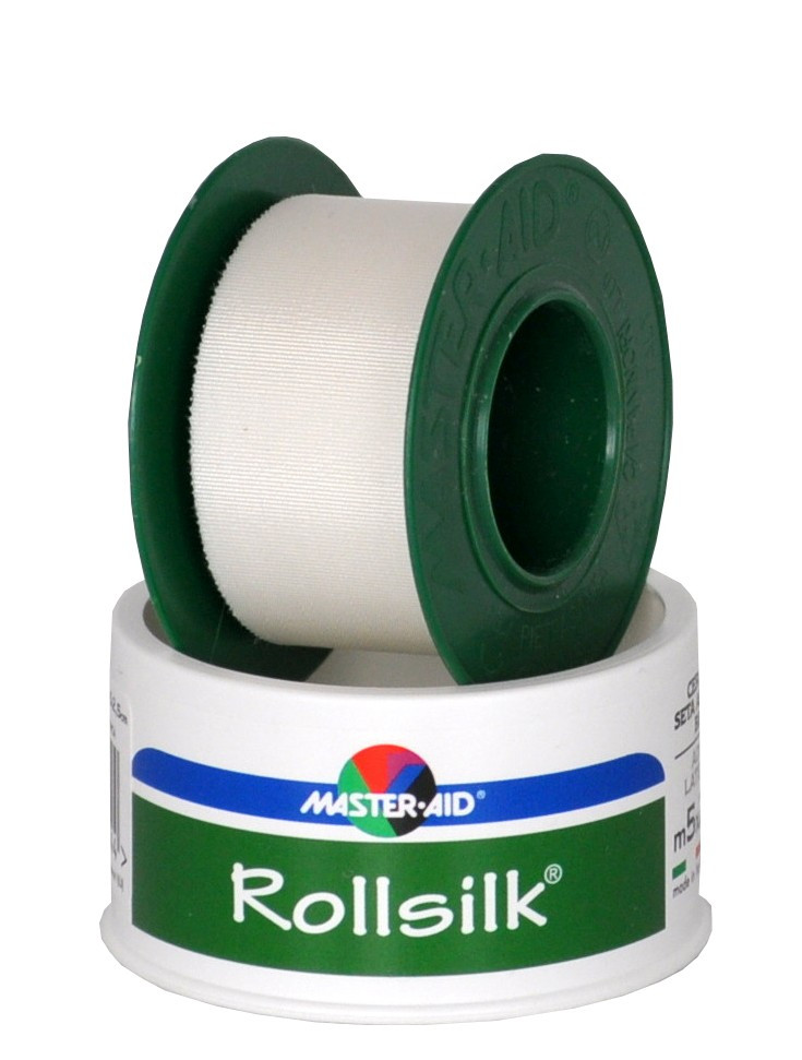 MASTER-AID ROLL-SILK ragtapasz 2,5CM X 5M téphető - PATIKA24