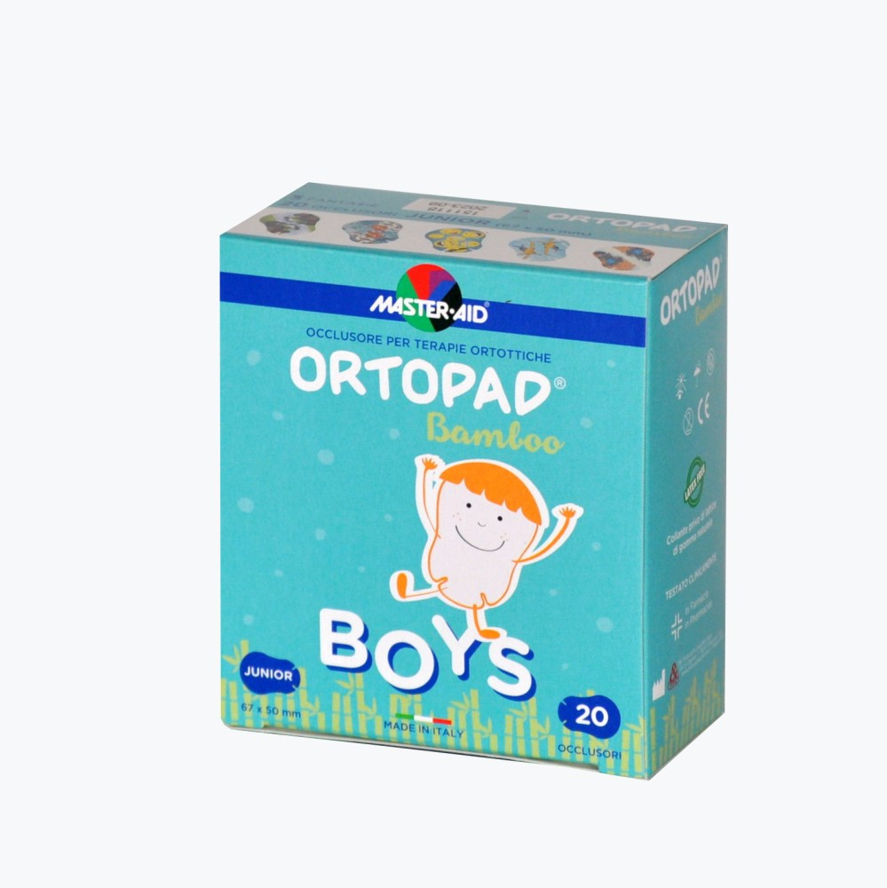 MASTER-AID Ortopad Junior szemtapasz fiú 20 db - PATIKA24 Gy