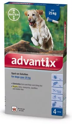 Advantix 400 4 ml 25 kg felett 1x4ml - PATIKA24 Gyógyszertár