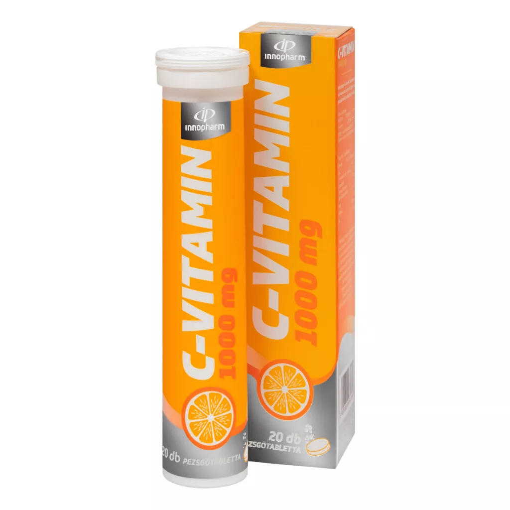 INNOPHARM C-VITAMIN 1000 mg pezsgőtabletta 20 db - PATIKA24