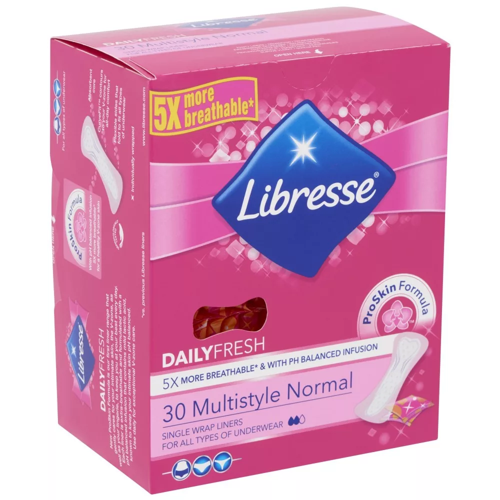 LIBRESSE MULTISTYLE NORMAL betét 30 db - PATIKA24 Gyógyszert