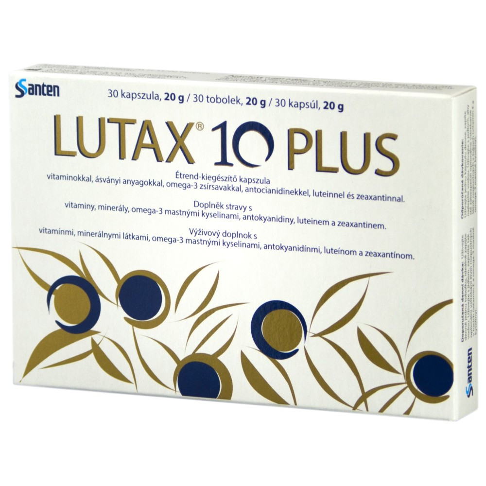 LUTAX 10 PLUS kapszula 30 db - PATIKA24 Gyógyszertár online,